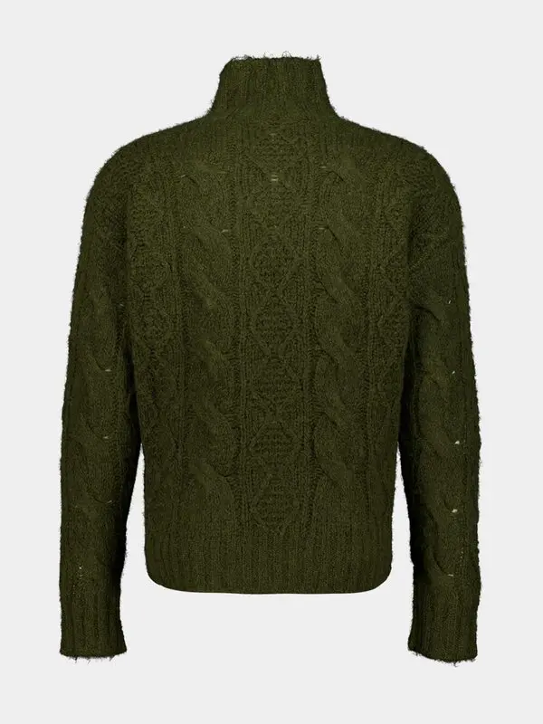 PIACENZA CASHMERE 1733 Alpaca Cashmere High-neck Jumper
