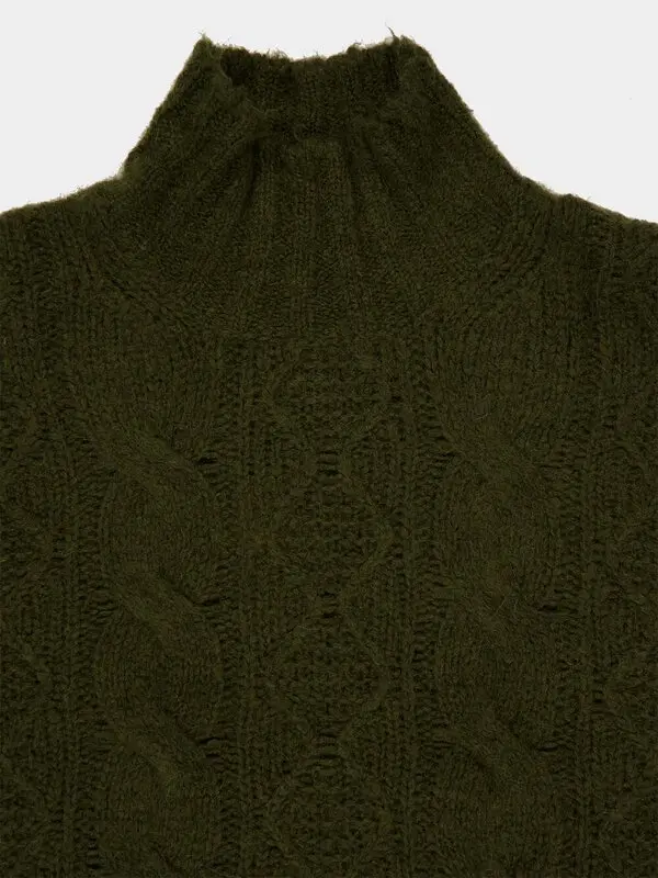 PIACENZA CASHMERE 1733 Alpaca Cashmere High-neck Jumper