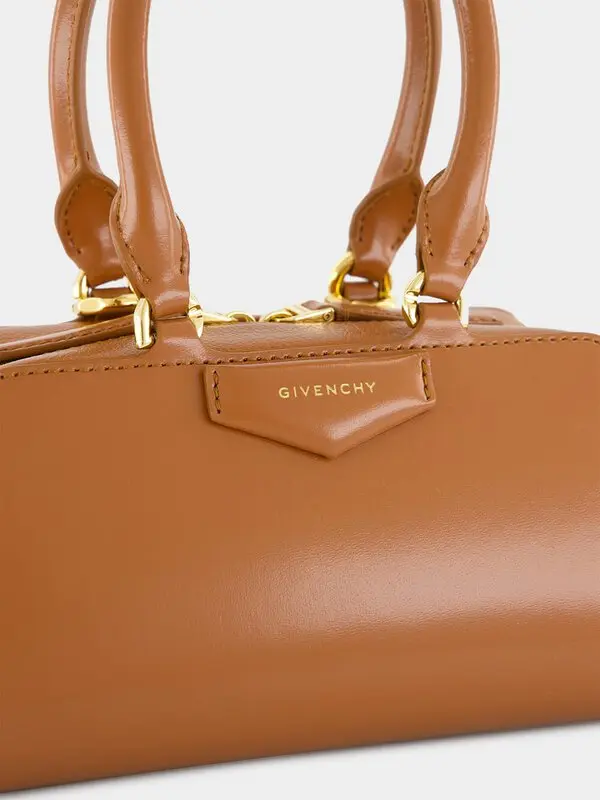 Givenchy Mini Antigona East-west Bag - Brown
