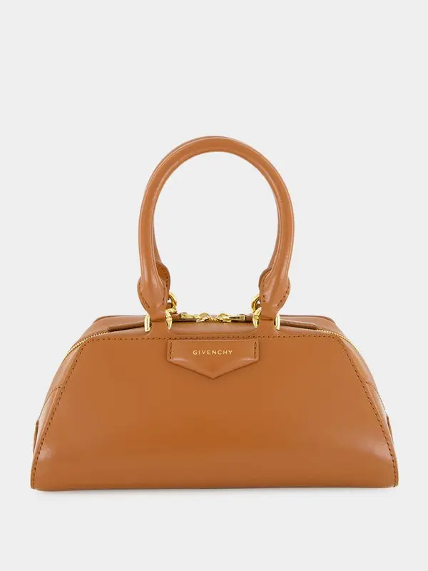 Givenchy Mini Antigona East-west Bag - Brown