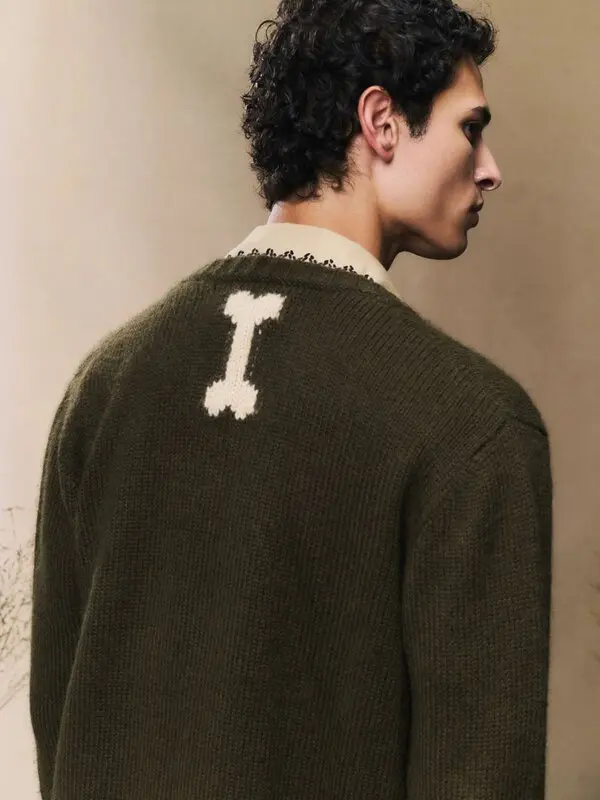 BAZISZT Wool Cardigan