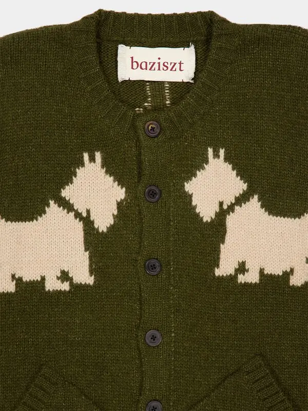BAZISZT Wool Cardigan