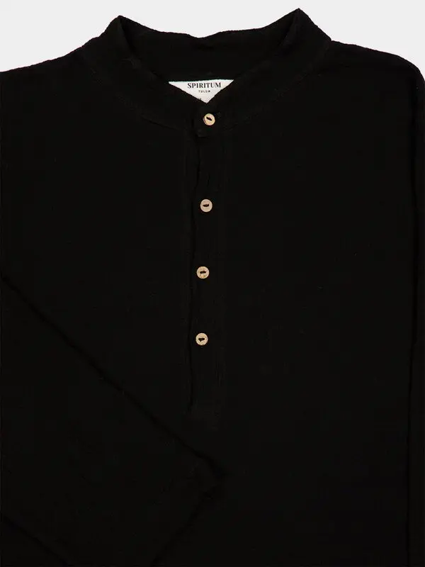 Spiritum Tulum Cotton Gauze Shirt With Buttons