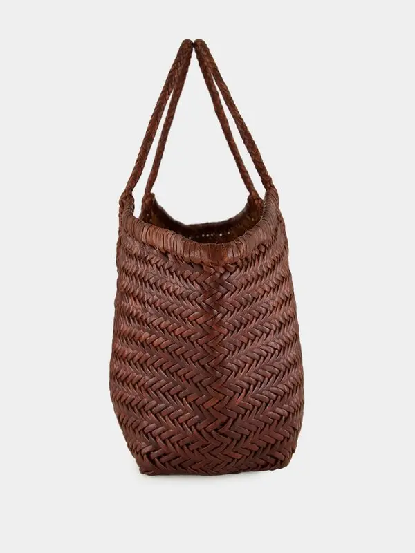 Dragon Diffusion Nantucket Big Basket Bag - Brown
