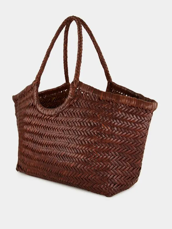 Dragon Diffusion Nantucket Big Basket Bag - Brown