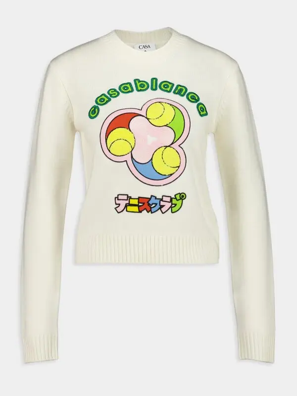Casablanca Merino Knit Sweater - Multicolour