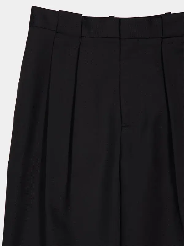 Casablanca Wide-leg Virgin Wool Trousers