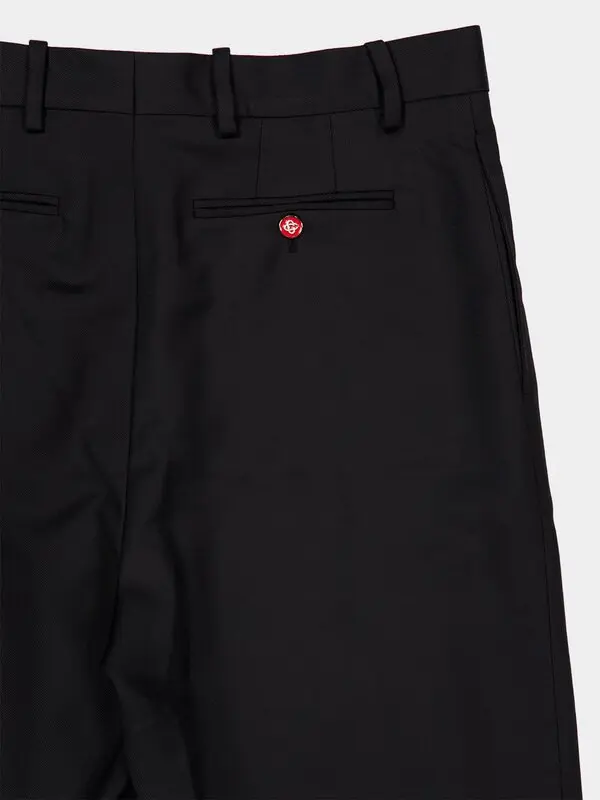 Casablanca Wide-leg Virgin Wool Trousers