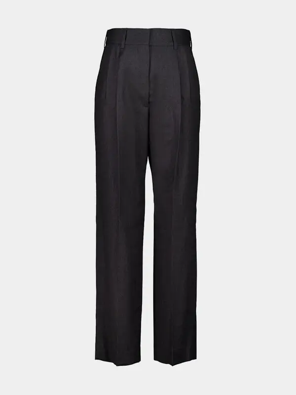 BLAZÉ MILANO Astoria Fox Pleated Pants