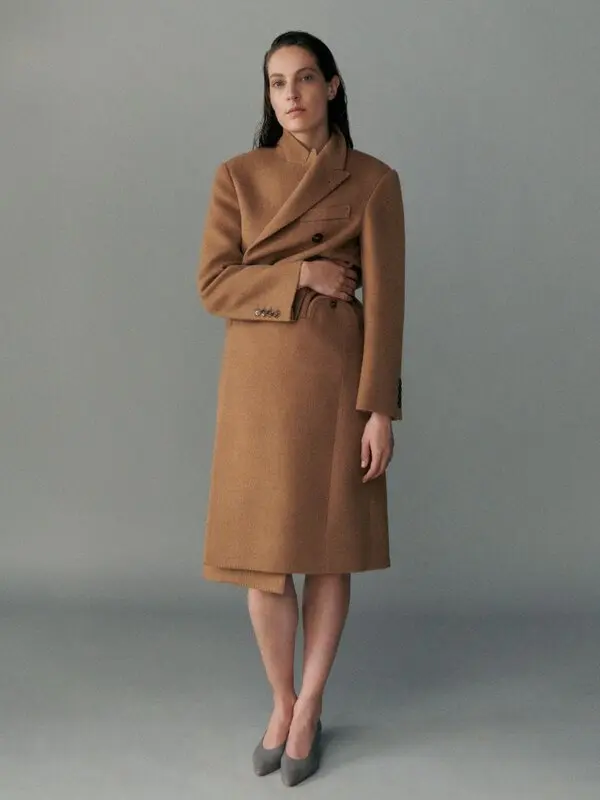 BLAZÉ MILANO Mylius Camel Hair Overcoat