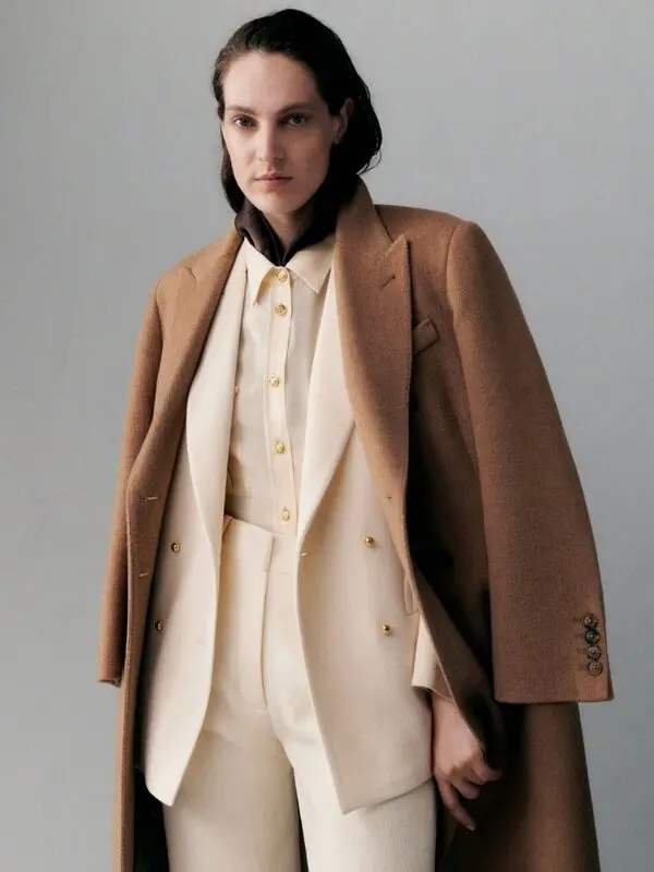BLAZÉ MILANO Mylius Camel Hair Overcoat