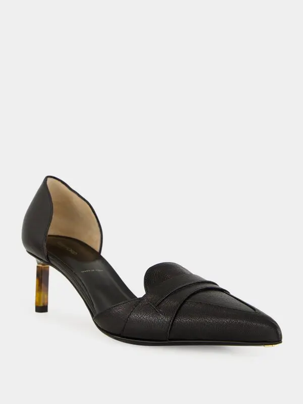 TOM FORD Grain Leather D'orsay Pumps