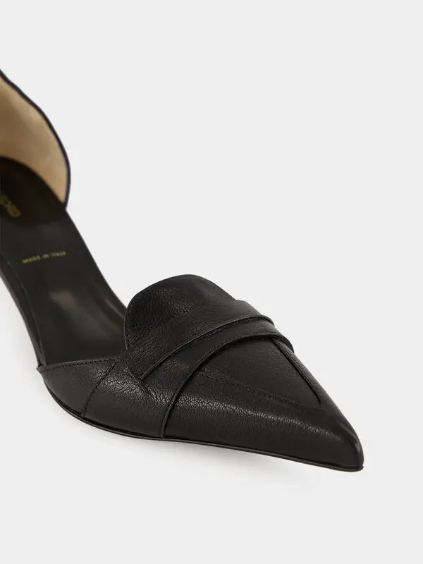 TOM FORD Grain Leather D'orsay Pumps