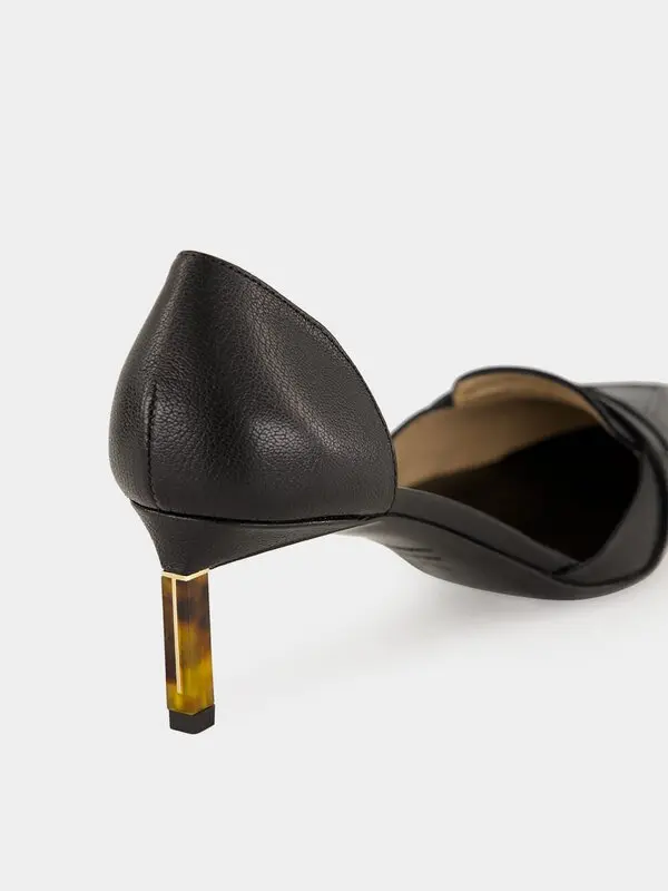 TOM FORD Grain Leather D'orsay Pumps