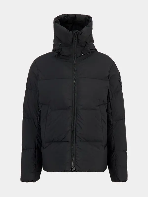 Canada Goose Crofton Matte Puffer Jacket - Black