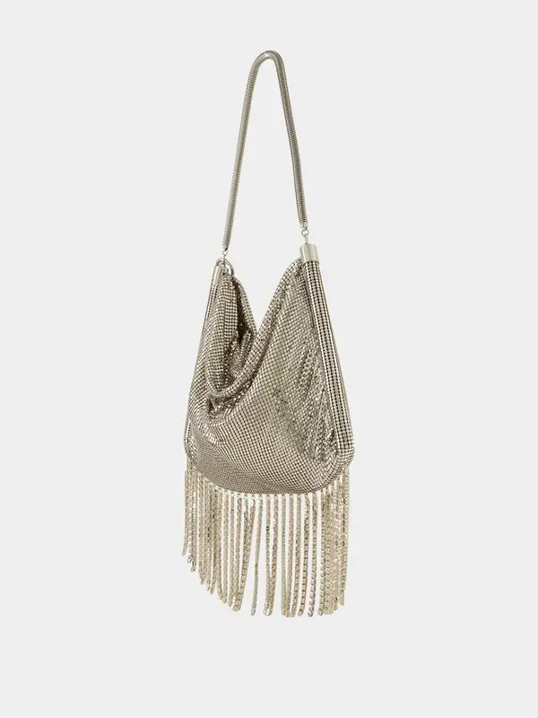 Rabanne Crystal Fringe Handbag