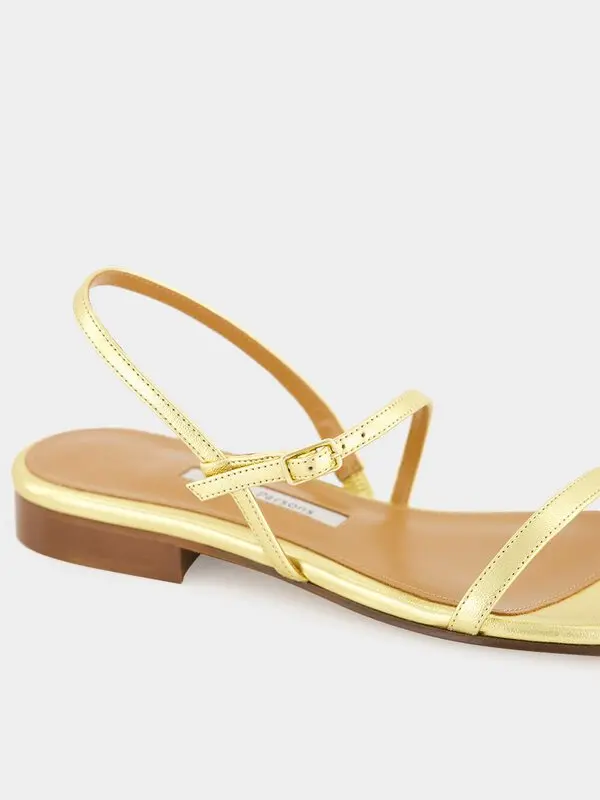 EMME PARSONS Hope Nappa Sandals - Gold