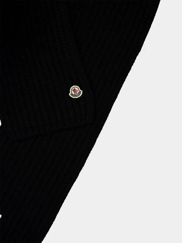 Moncler Wool Knit Scarf