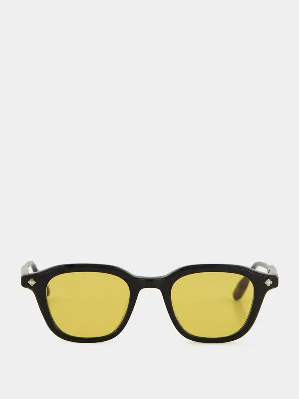 LUNETTERIE GÉNÉRALE Enigma Sunglasses With Lenses - Yellow