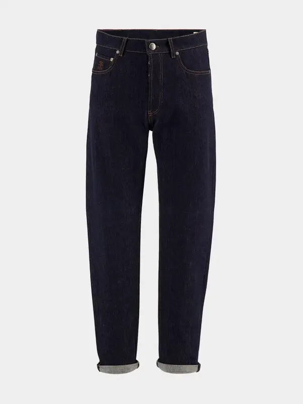 Brunello Cucinelli Iconic Fit Five-pocket Jeans - Blue