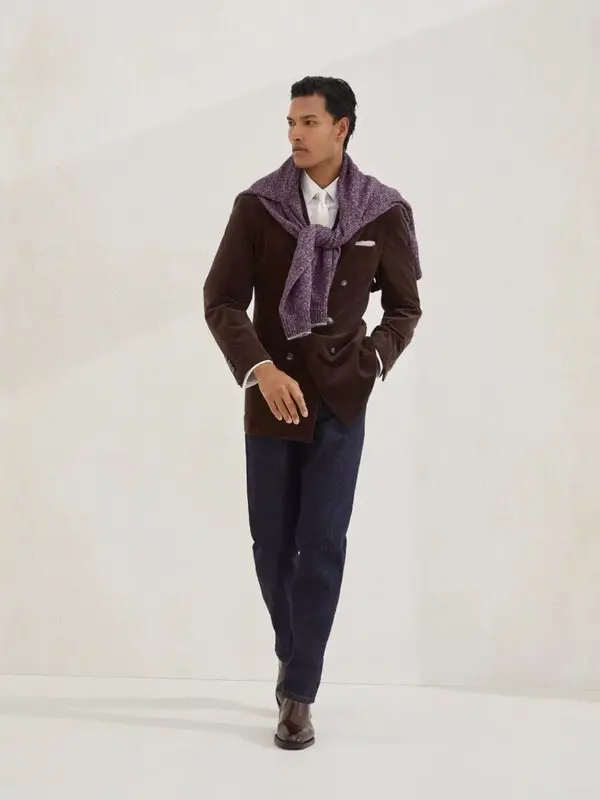 Brunello Cucinelli Iconic Fit Five-pocket Jeans - Blue