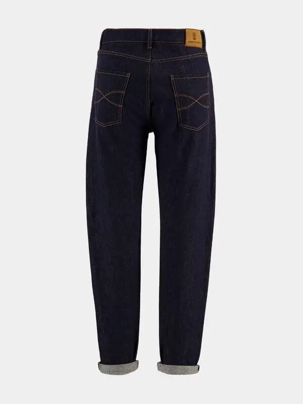 Brunello Cucinelli Iconic Fit Five-pocket Jeans - Blue