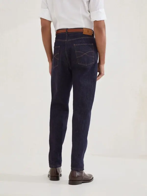 Brunello Cucinelli Iconic Fit Five-pocket Jeans - Blue