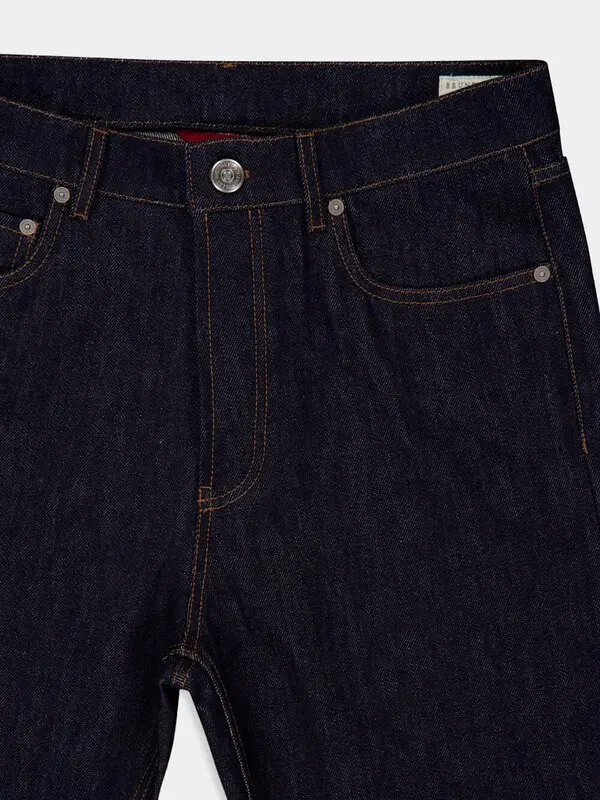 Brunello Cucinelli Iconic Fit Five-pocket Jeans - Blue