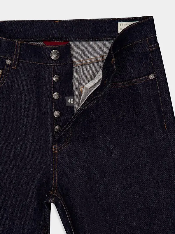Brunello Cucinelli Iconic Fit Five-pocket Jeans - Blue