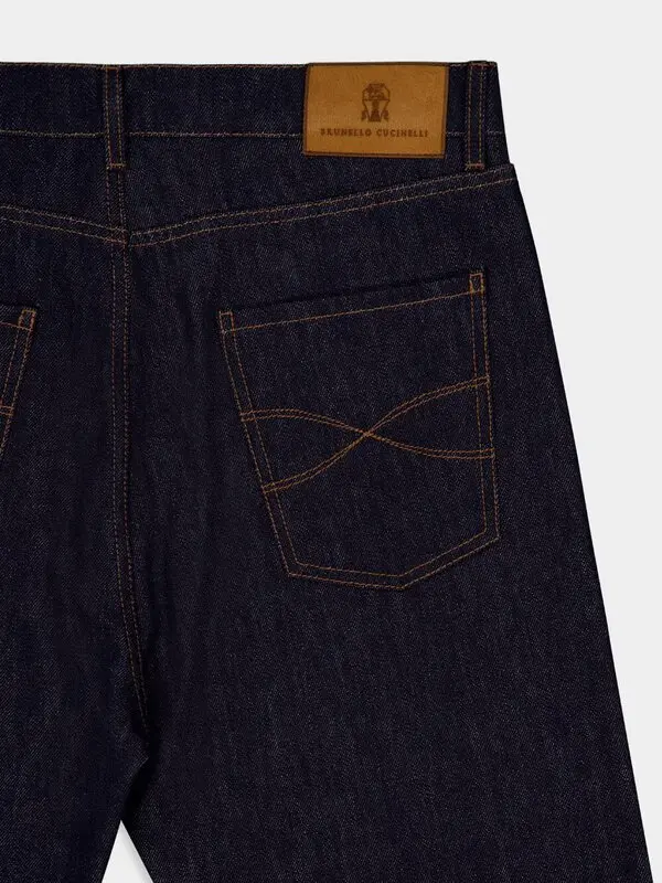 Brunello Cucinelli Iconic Fit Five-pocket Jeans - Blue