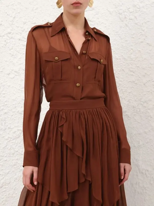 Zimmermann Memento Pocket Shirt