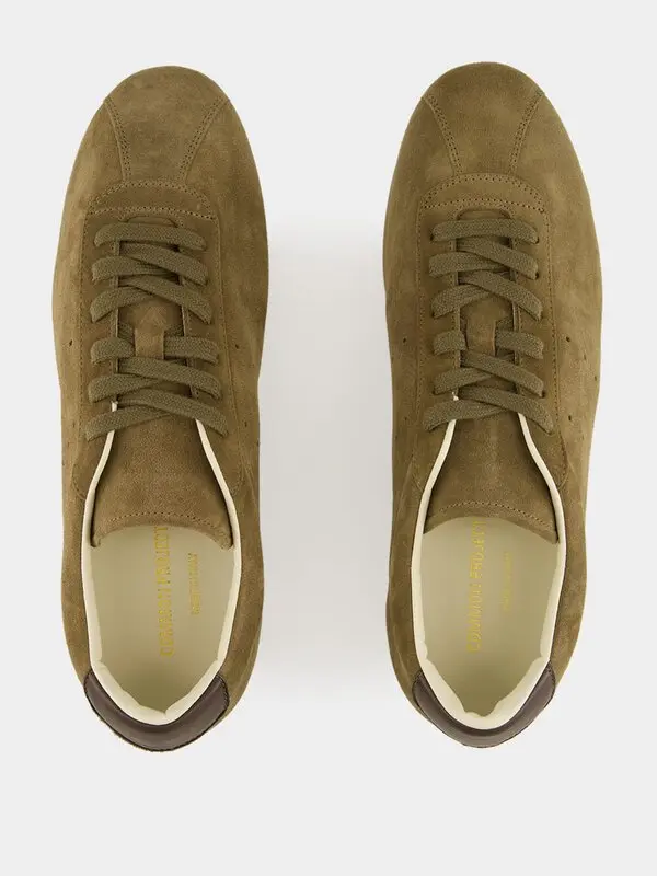 COMMON PROJECTS Suede Low-top Sneakers - Brown