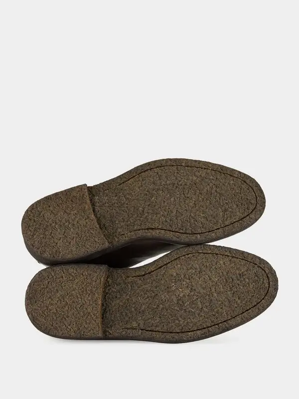 COMMON PROJECTS Leather Chelsea Boots - Brown