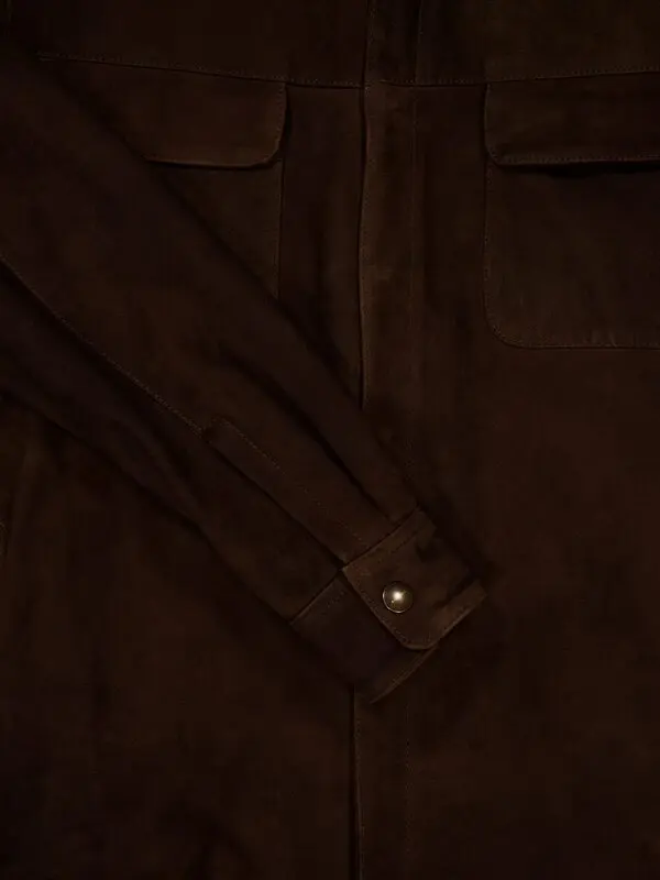 Boglioli Suede Bomber Jacket