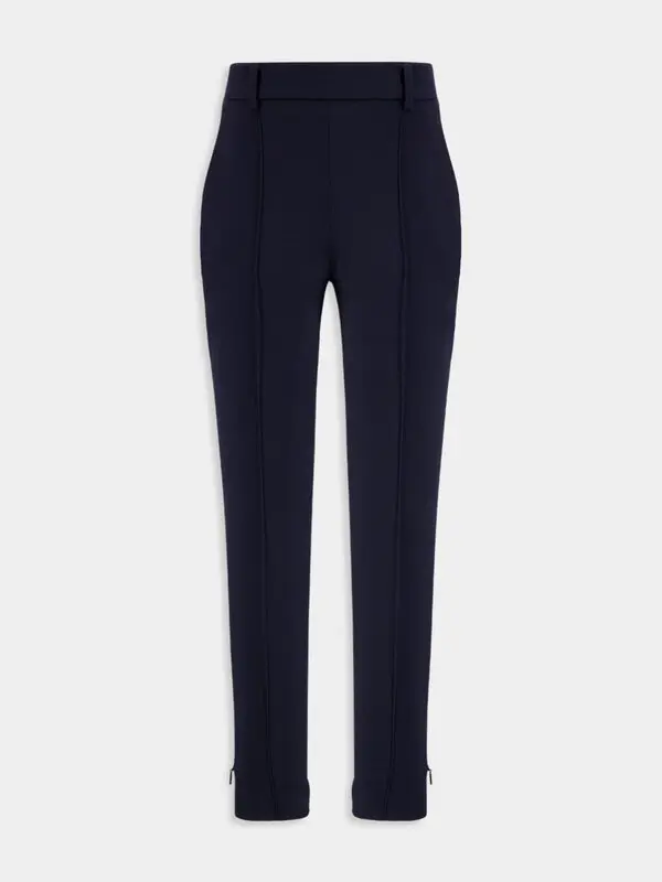 Gucci Slim-fit Wool-silk Trousers - Blue