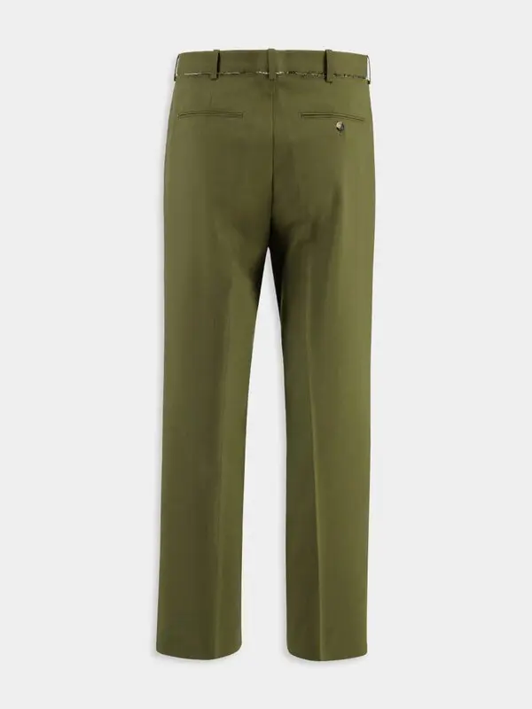 Marni Wool Straight-leg Trousers