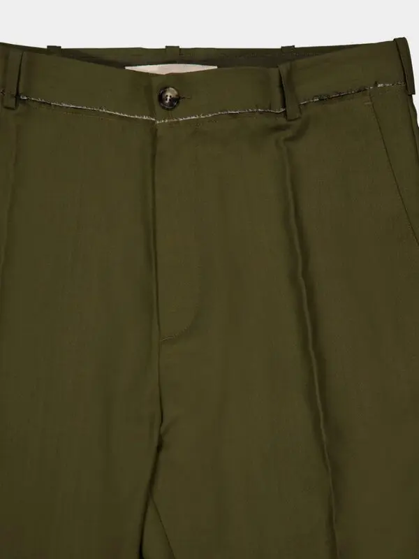 Marni Wool Straight-leg Trousers