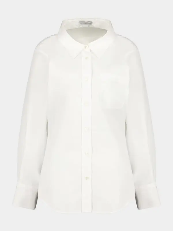 Stella McCartney Pure Cotton Poplin Shirt - White