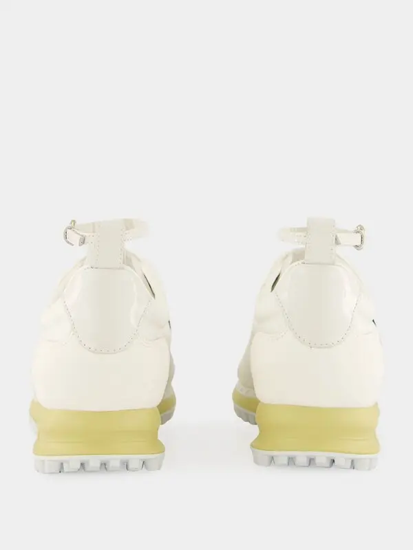 Gucci Gg Nylon Re-motion Trainers - White