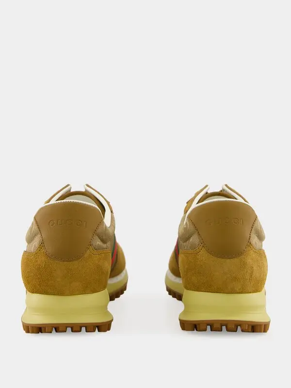 Gucci Re-motion Gg Canvas Trainers - Brown