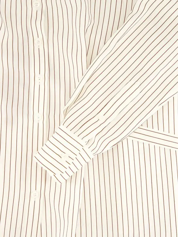 Dolce & Gabbana Pinstripe Silk-cotton Shirt