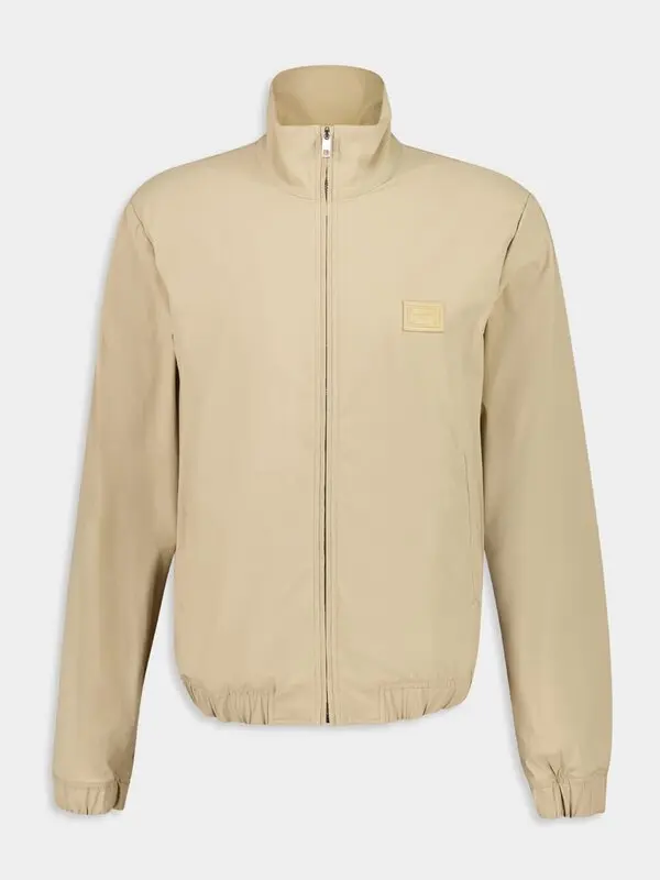 Dolce & Gabbana Nylon Canvas Jacket - Beige