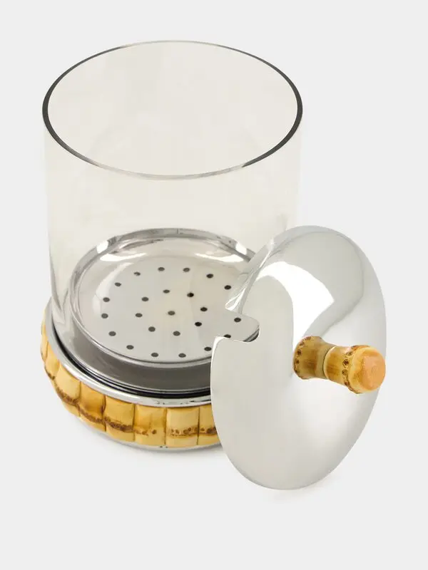 LORENZI MILANO Bamboo Root Ice Bucket