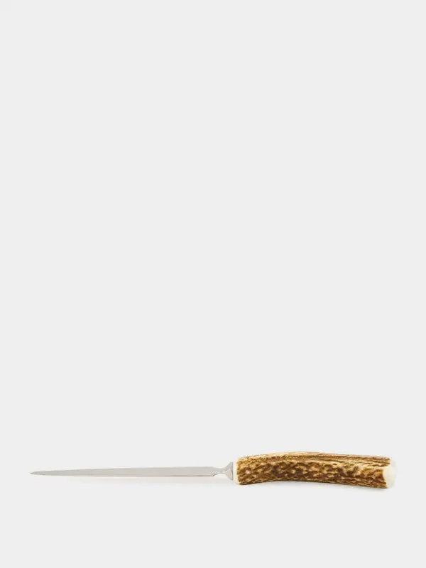 LORENZI MILANO Stag Antler Letter Opener