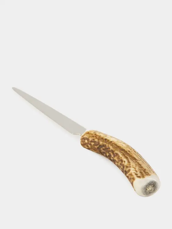 LORENZI MILANO Stag Antler Letter Opener