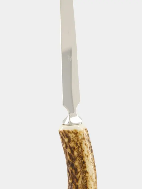 LORENZI MILANO Stag Antler Letter Opener