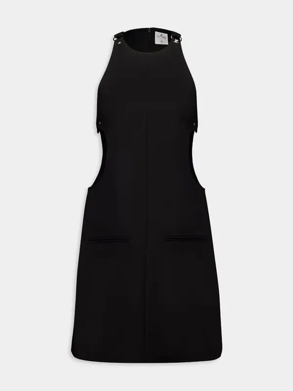 COURREGES Buckled A-line Mini Dress