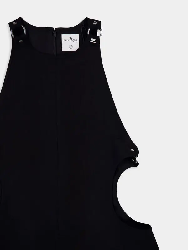 COURREGES Buckled A-line Mini Dress