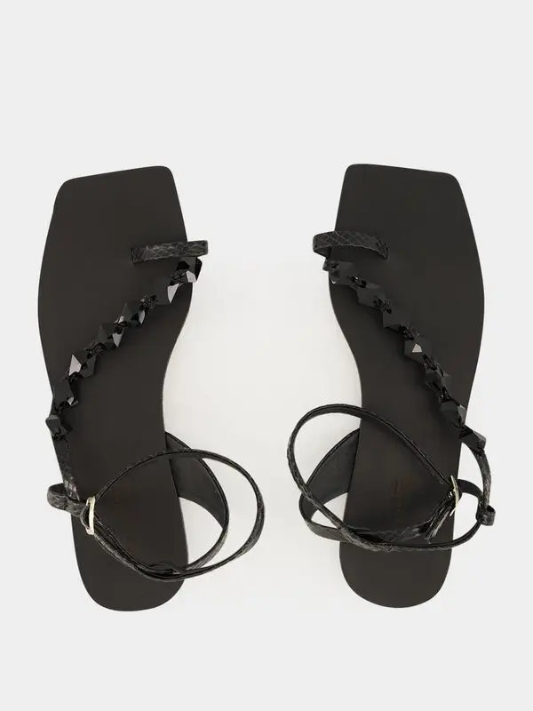 Johanna Ortiz Dazzling Crest Sandals