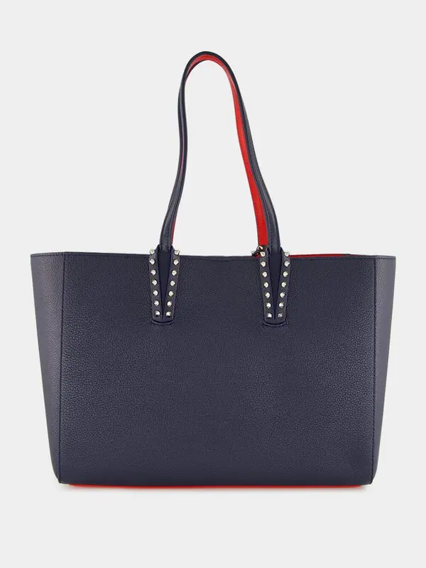 CHRISTIAN LOUBOUTIN Zaffiro Cabata Small Tote - Blue
